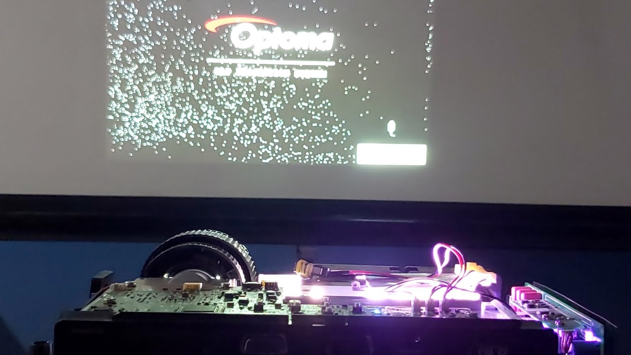EX550 Optoma Projector | How To Fix dmd chip Optoma ex550 DLP projector ...