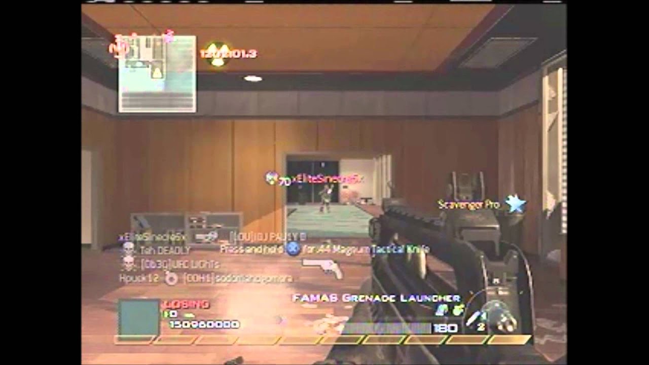 Modded MW2 lobby - YouTube