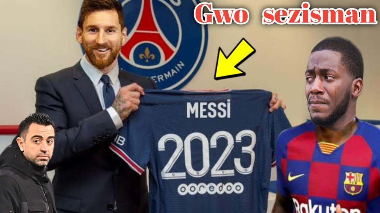 Sezisman .. Messi gwo desizyon .. Gadon sipriz .. Barça pap ka jwe nan ...