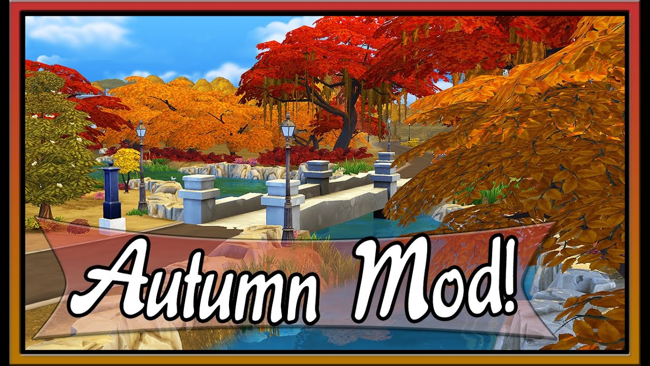 Autumn Mod for The Sims 4! by dani-paradise - YouTube