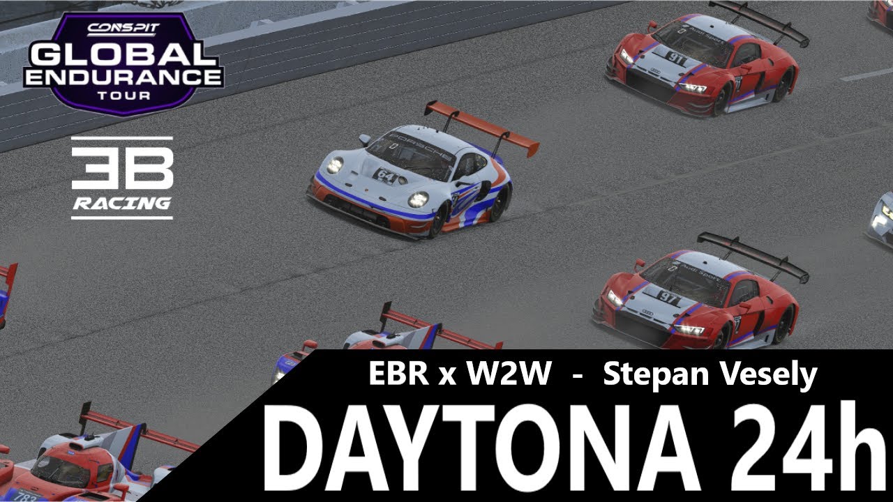 Rain at Daytona 24 is crazy - GT3 East Block Racing x Wheel2Wheel ...