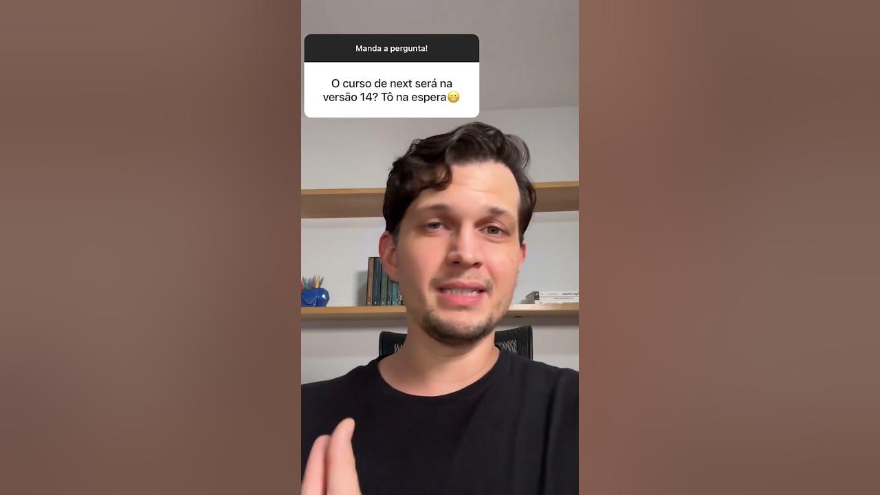 O curso de Next JS da Hora de Codar será na versão 14? #nextjs14 - YouTube