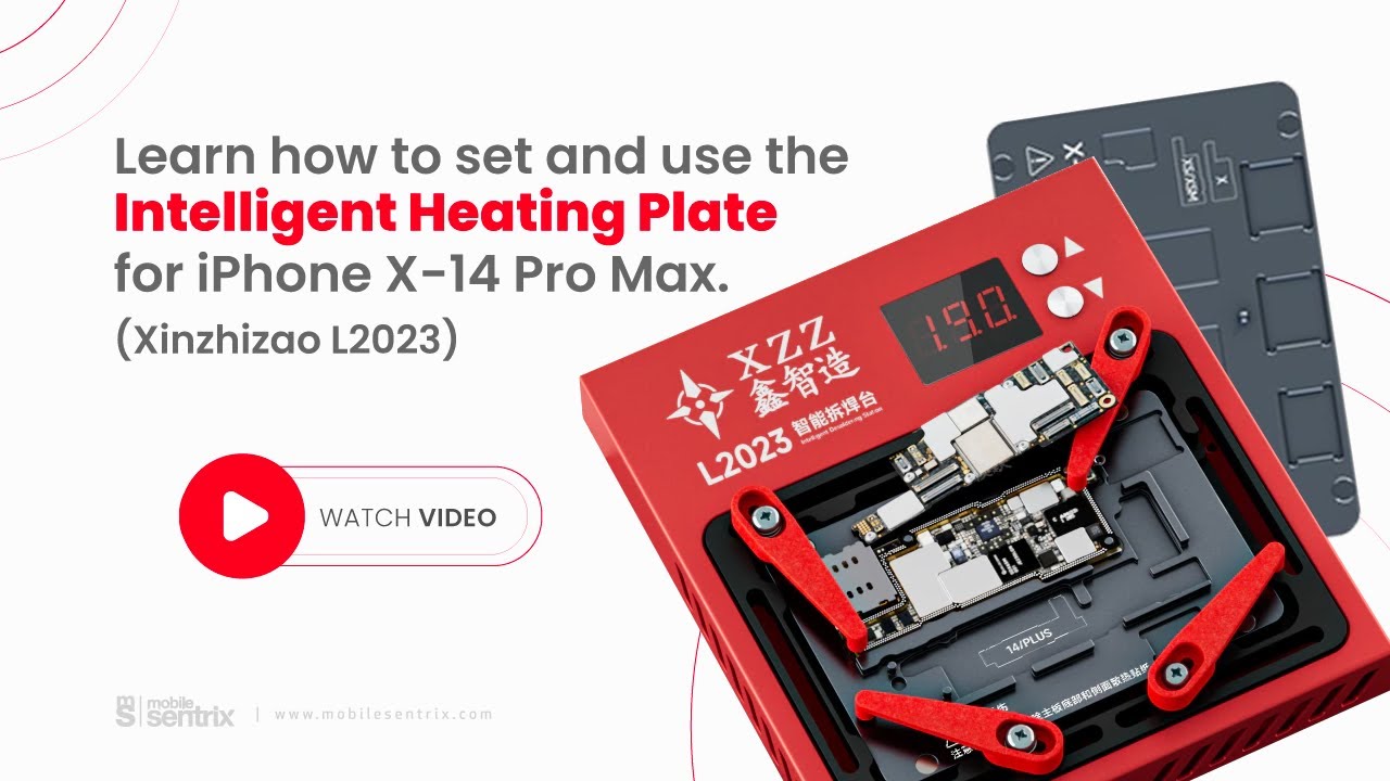 Heat Plate For iPhone X-14 Pro Max - YouTube
