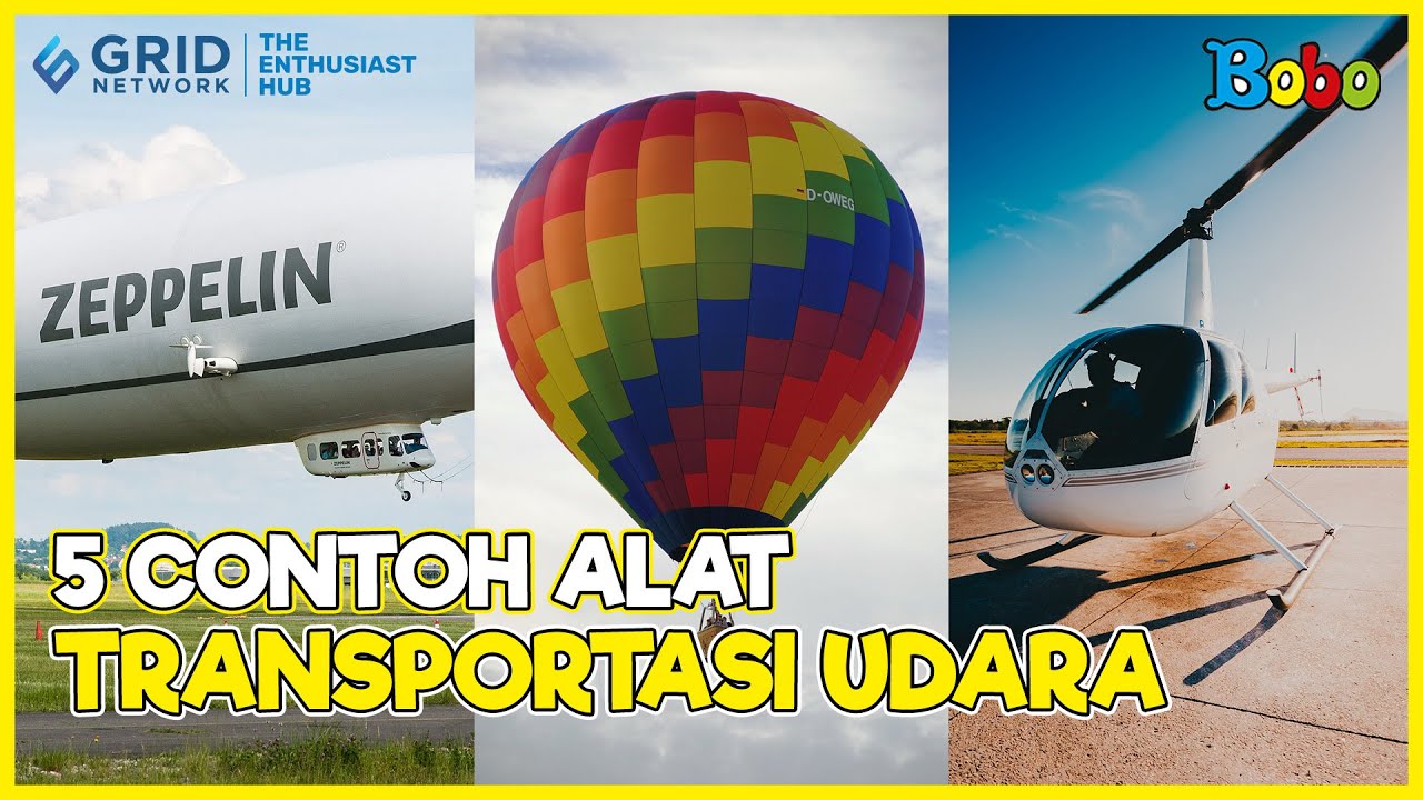 Mengenal 5 Alat Transportasi Udara yang Sering Digunakan - Fakta ...