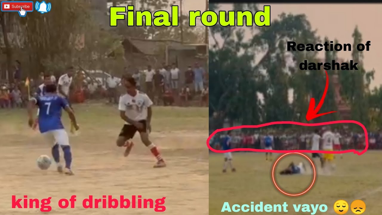 Accident vayo 😌😞 / jarsi number 7 king of dribbling ☺️ / word no 10 le ...