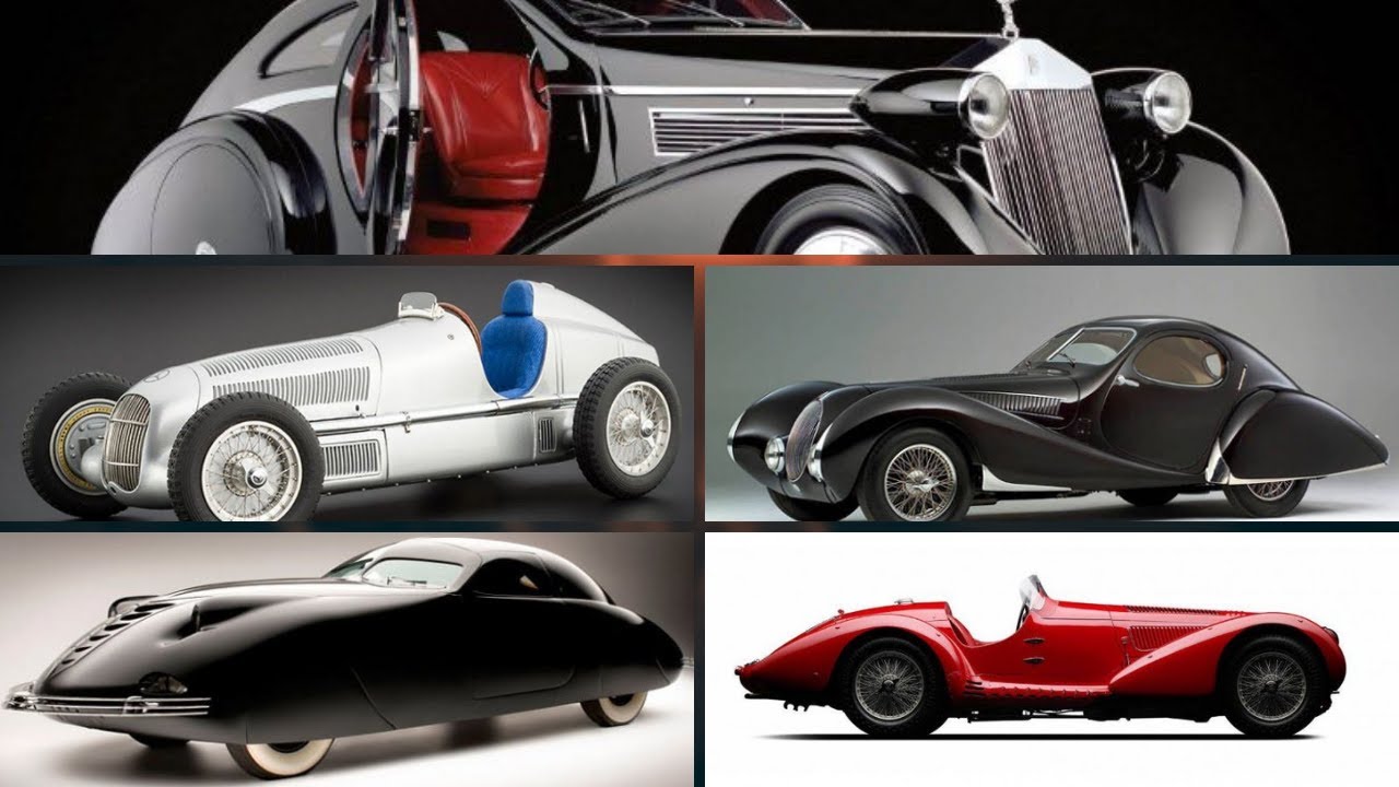 Iconic Designs: The Most Beautiful Cars of the 1920s and 1930s - YouTube