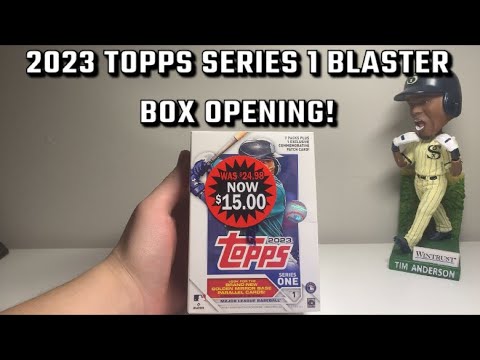 2023 Topps Series 1 Blaster Box Opening! - YouTube