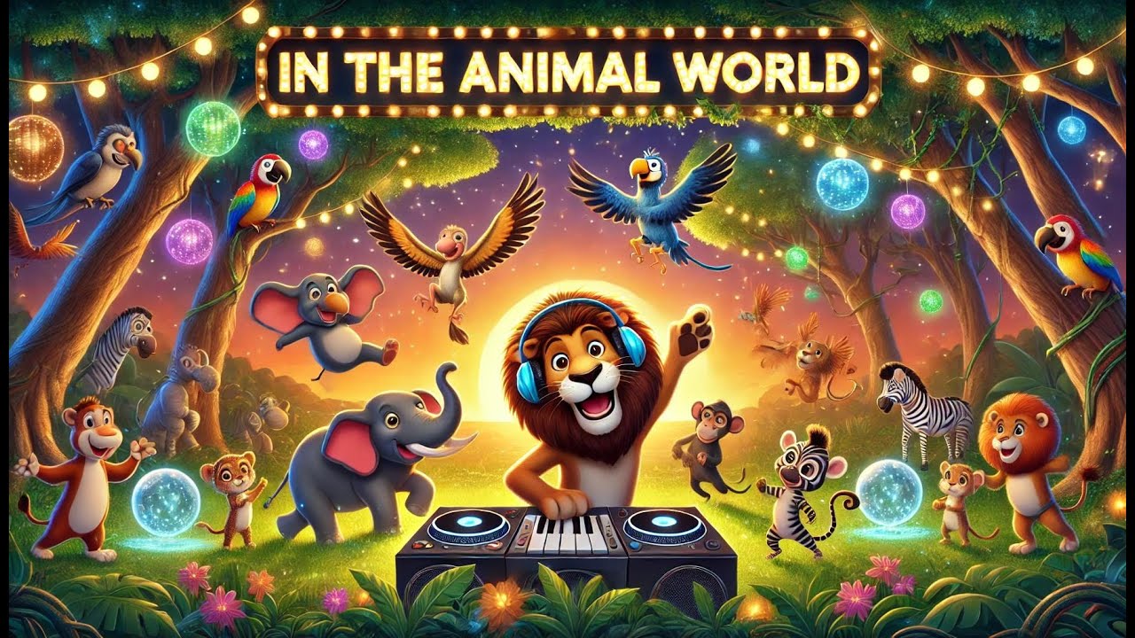 🎵 In the Animal World 🎶- Children's Entertainment Music - YouTube