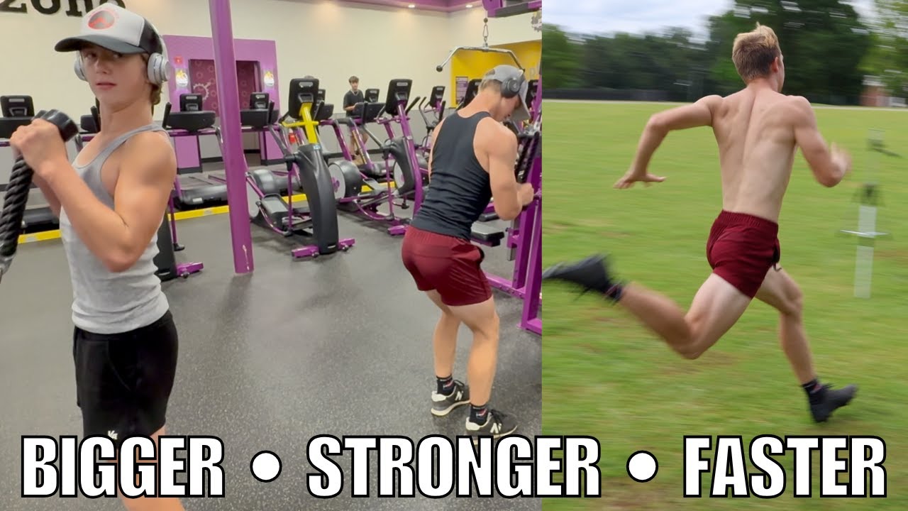 How Teen Athletes Get Bigger, Stronger, Faster | Laser 40 PRs + Kicking ...