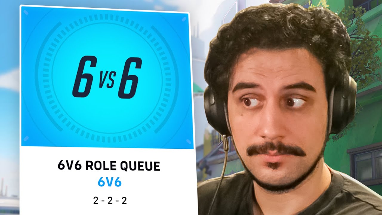 Rank 1 Tank Tries The New 6v6 Mode in Overwatch 2 - YouTube