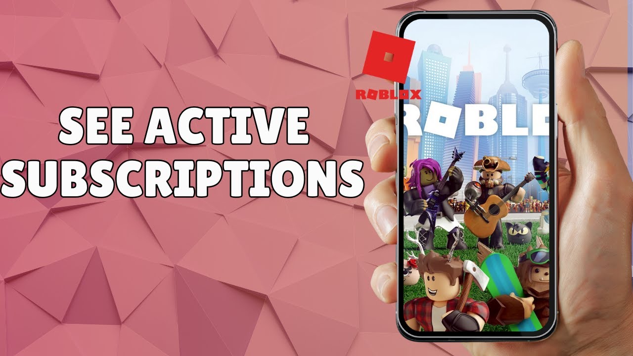 HOW TO SEE ACTIVE SUBSCRIPTIONS ON ROBLOX - YouTube