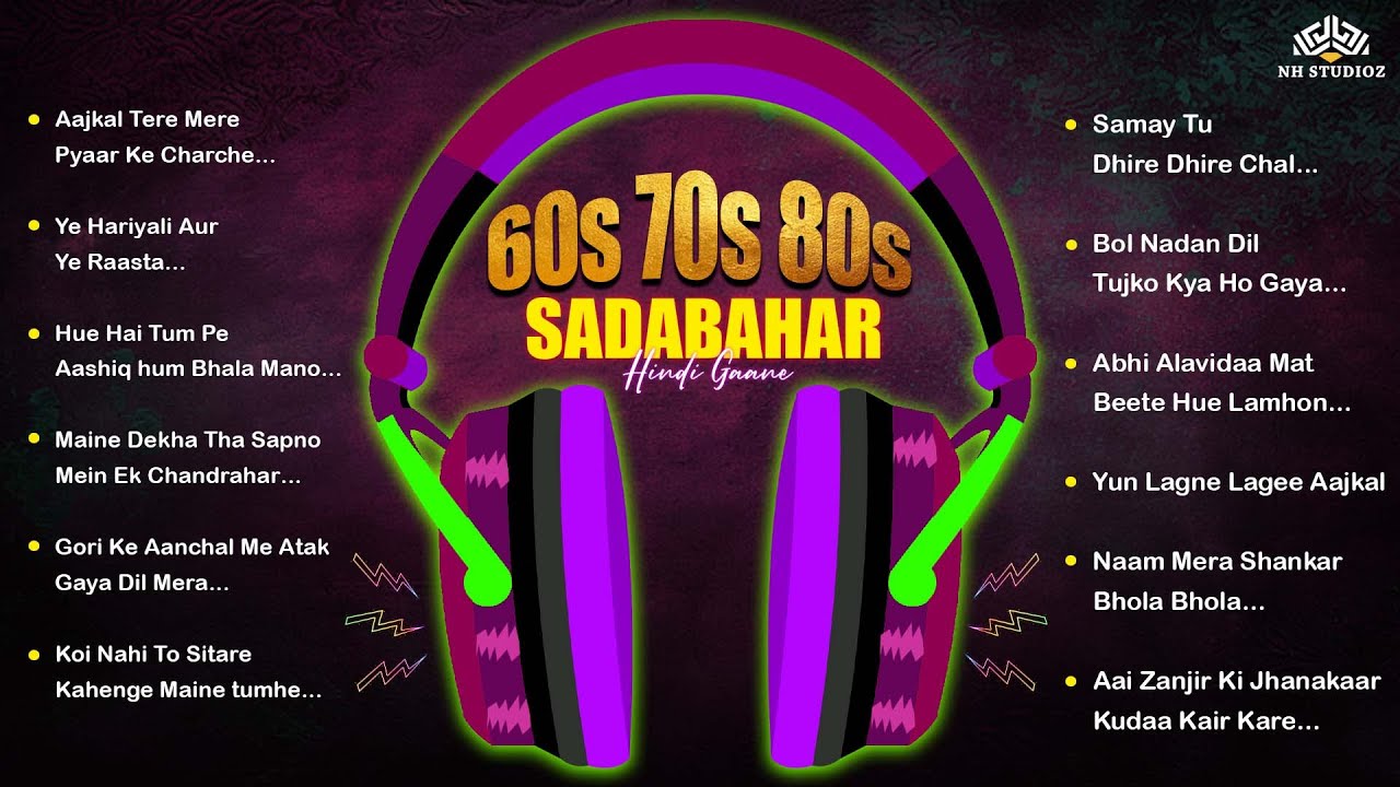 Best of 60s 70s 80s 🎶 | सदाबाहर पुराने हिंदी गाने | Non-Stop Jukebox ...