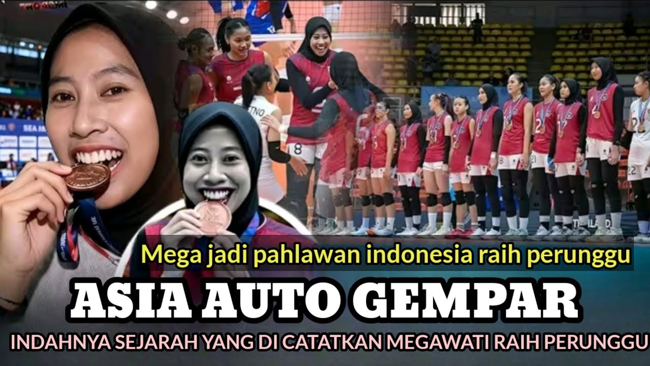 MEGA JADI PAHLAWAN! Megawati Hangestri Antar Indonesia Raih Perunggu ...