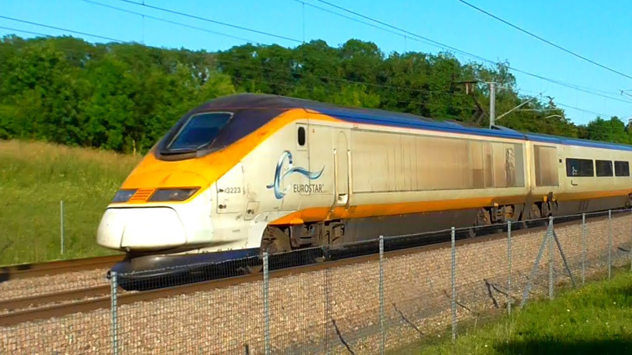 Summer Evening Spotting High Speed Trains at Boxley Tunnel, HS1 - 03/07 ...