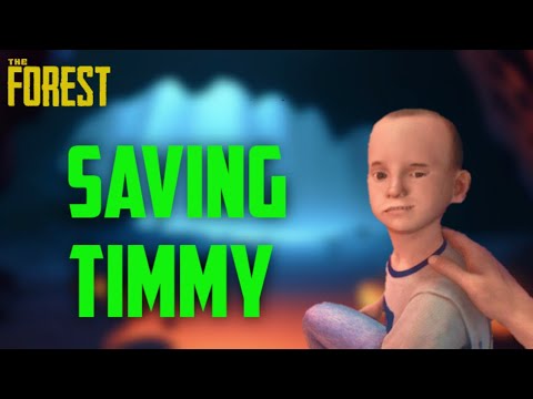 Saving Timmy - The Forest Best Moments - Completing The Game - YouTube