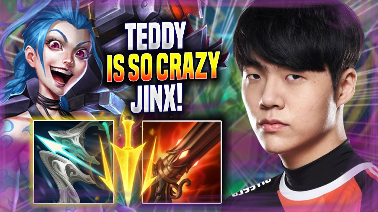 TEDDY IS SO CRAZY WITH JINX! - KDF Teddy Plays Jinx ADC vs Aphelios ...