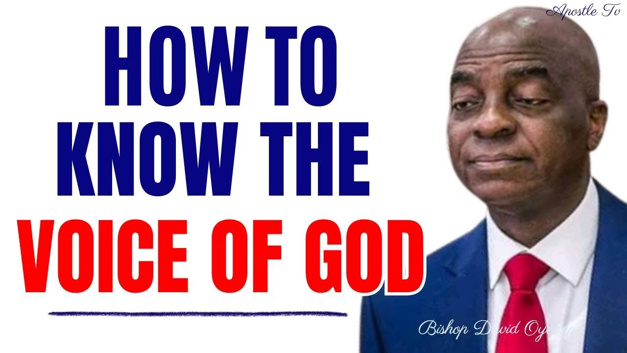 HOW TO KNOW THE VOICE OF GOD BY David Oyedepo - YouTube