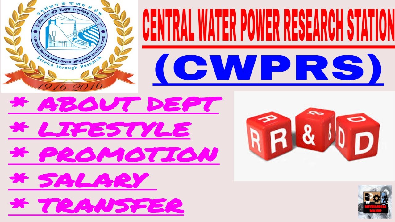 CWPRS | Central Water Power Research Station | Lifestyle of JE ...