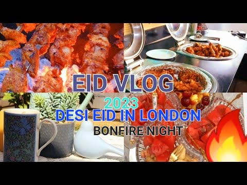 Eid vlog with bonfire night | Eid ka maza tu apnon ky saath hi hy # ...