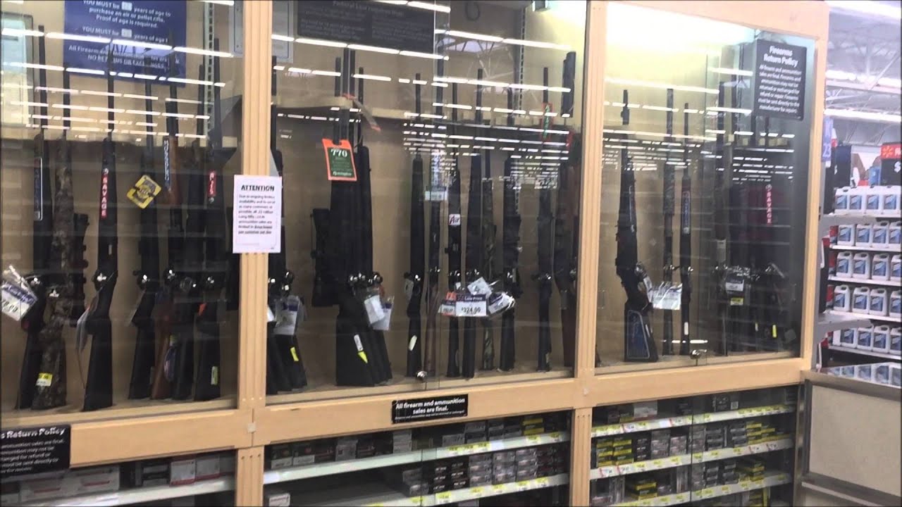 Zombie Apocalypse Walmart Gun Options - YouTube