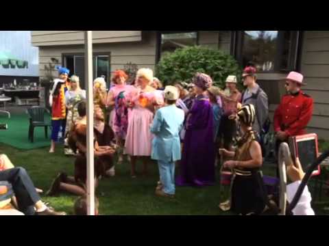 Mock wedding - part 1 of 2 - "the ceremony" - YouTube