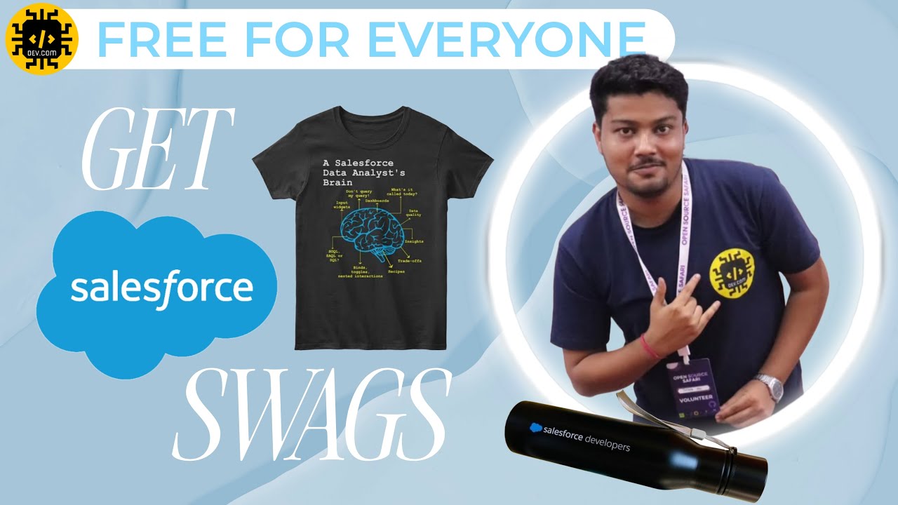 Get New Salesforce Swags for Free || How to get Salesforce swags in ...