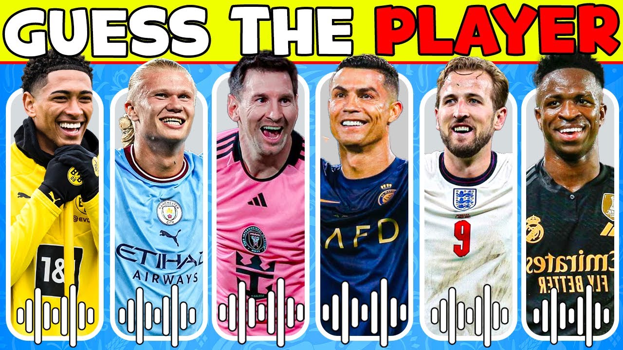 🏆⚽ Guess Club, Jersey, Emoji And Song Of Top 10 Best Male Footballers ...