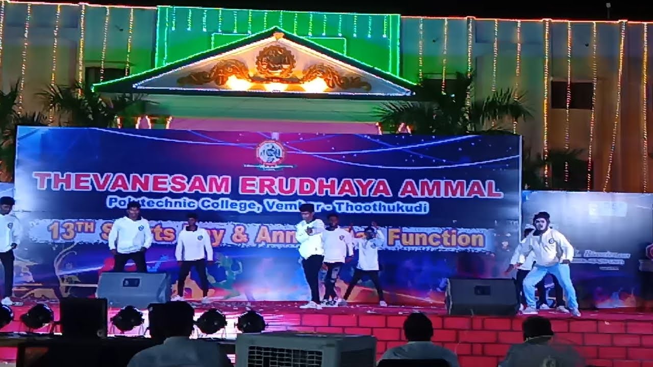 🥳ROYAL MECH BOYS Annual day function Mechanical boys🔧 Thevanesam ...