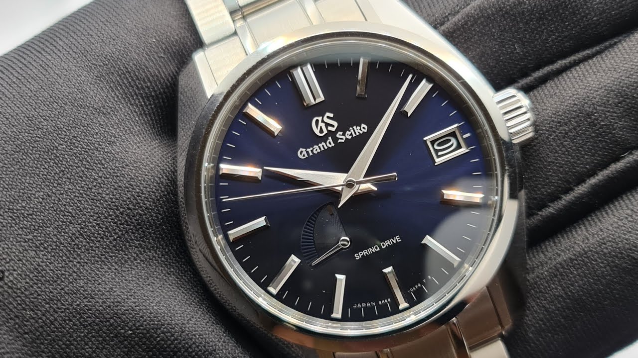 Grand Seiko Heritage Collection Spring Drive Midnight Blue SBGA375 ...