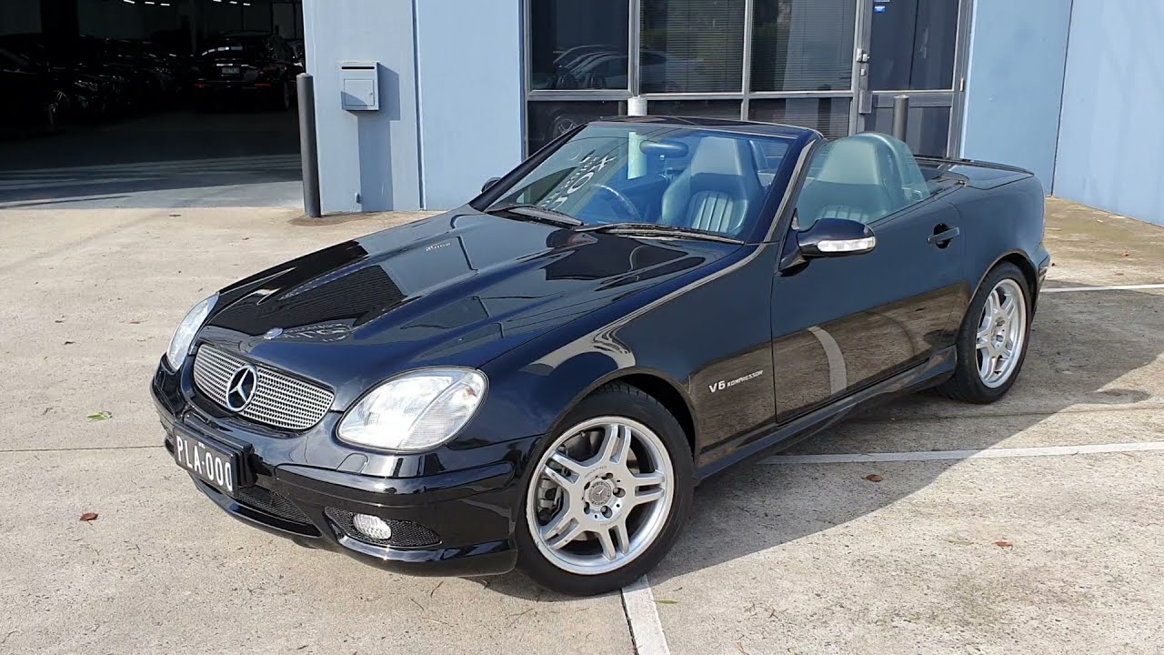 2002 Mercedes SLK32 AMG R170 ROADSTER Car of the Week - YouTube