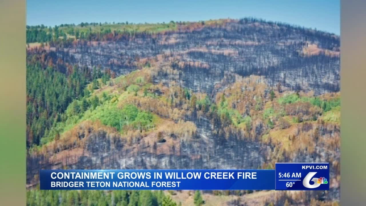 The Willow Creek Fire is Nearly 100% Contained - YouTube