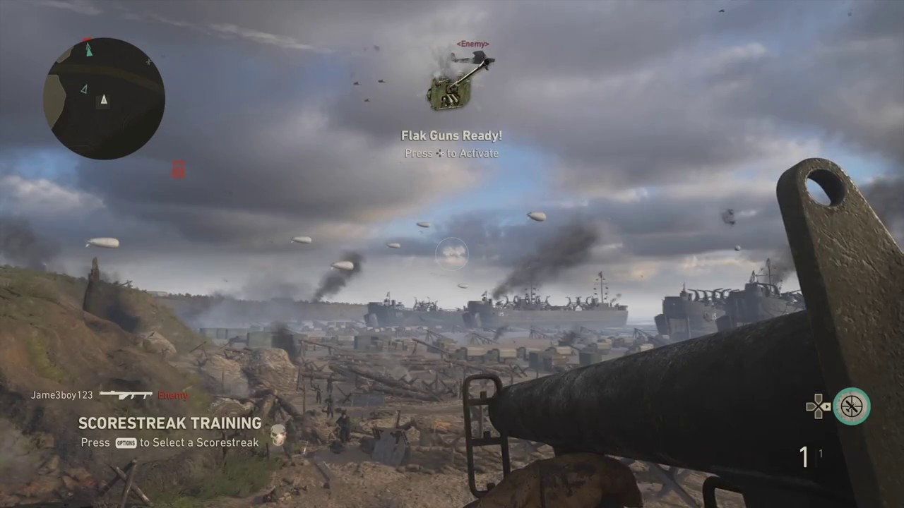 Call Of Duty WW2 Scorestreak Training - YouTube