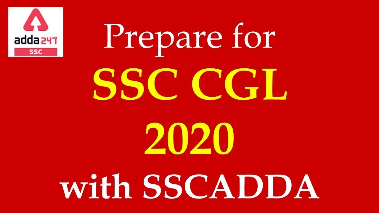 Prepare for SSC CGL 2020 with SSCADDA & ADDA247 - YouTube