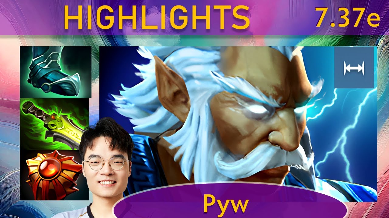 7.37e Pyw Zeus |K+A-D - 39 KP - 89%| Hard Support Highlights - Dota 2 ...