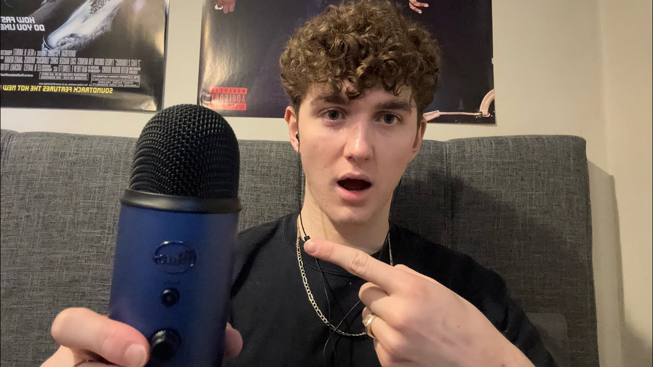 ASMR Testing The Blue Yeti Mic Settings 🎤 😴 - YouTube