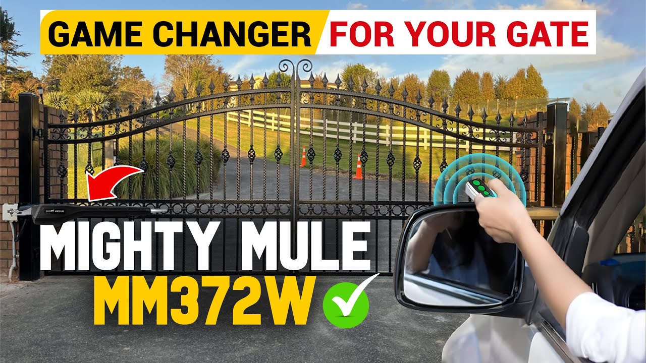 Mighty Mule MM372W Automatic Gate Opener Review – Is It Worth It? - YouTube
