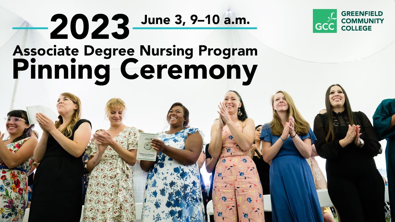 Associate Degree Nursing Program Pinning Ceremony - 2023 - YouTube