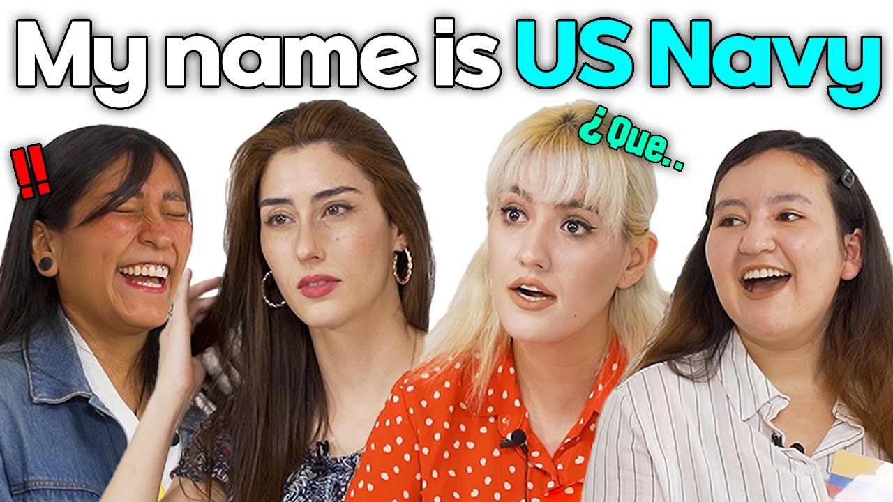 The most HILARIOUS Spanish names (Spain, Mexico, Chile, Colombia) - YouTube