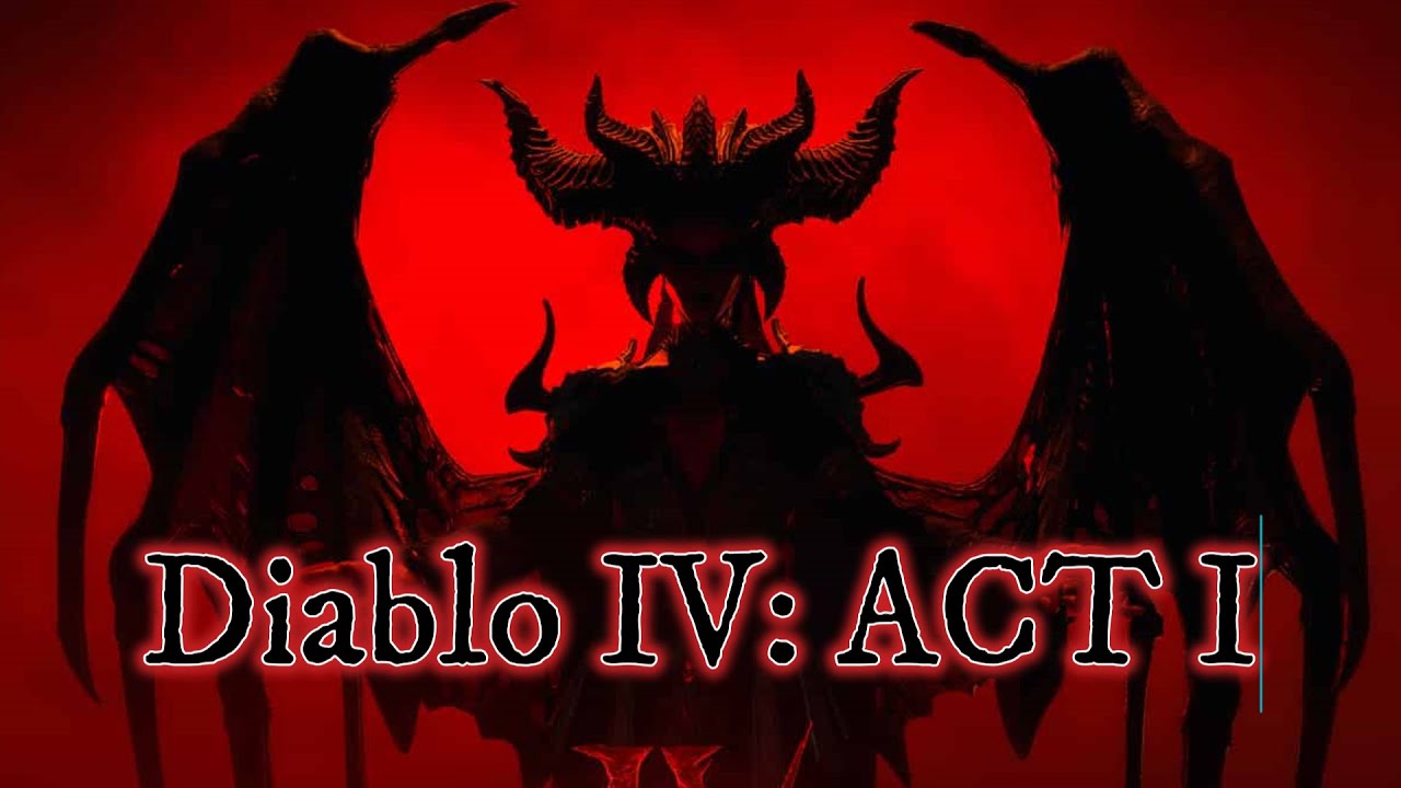 Diablo 4 The Story: Act 1 (Cut-scene, cinematic, dialogue) - YouTube