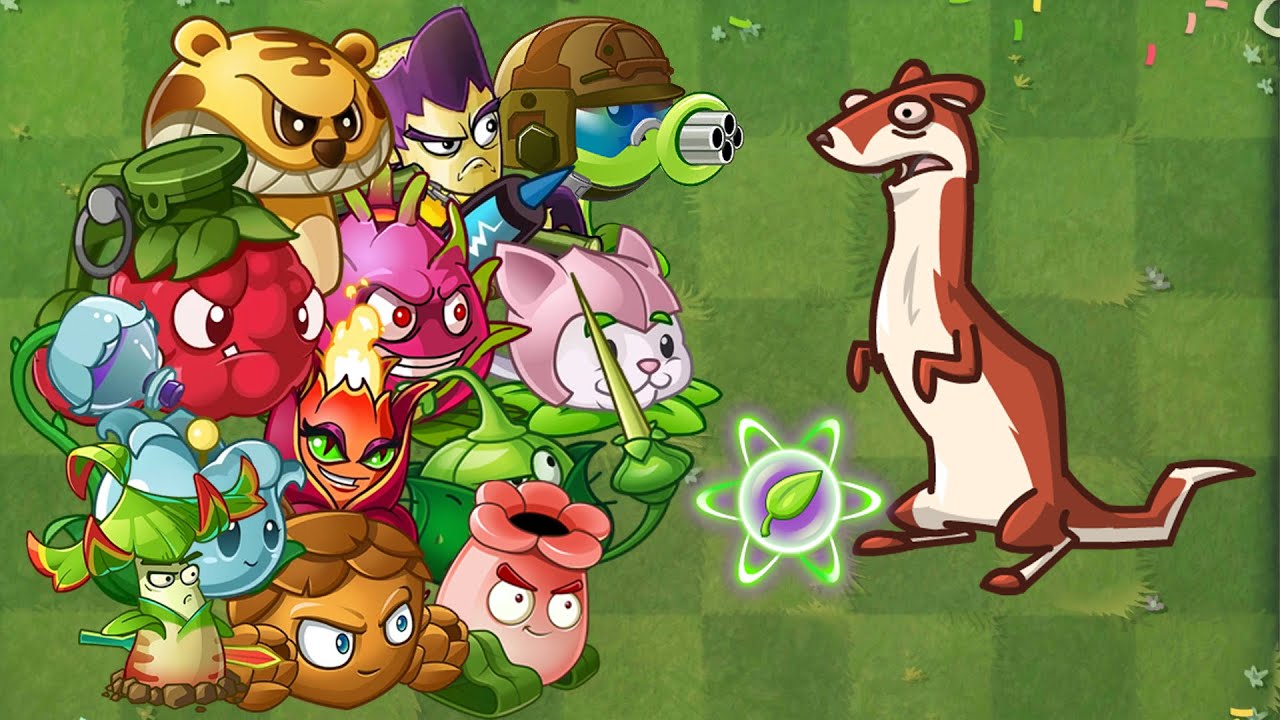 Pvz 2 Challenge - Every Plant Power Up in Chinese Version Vs Ice Weasel ...