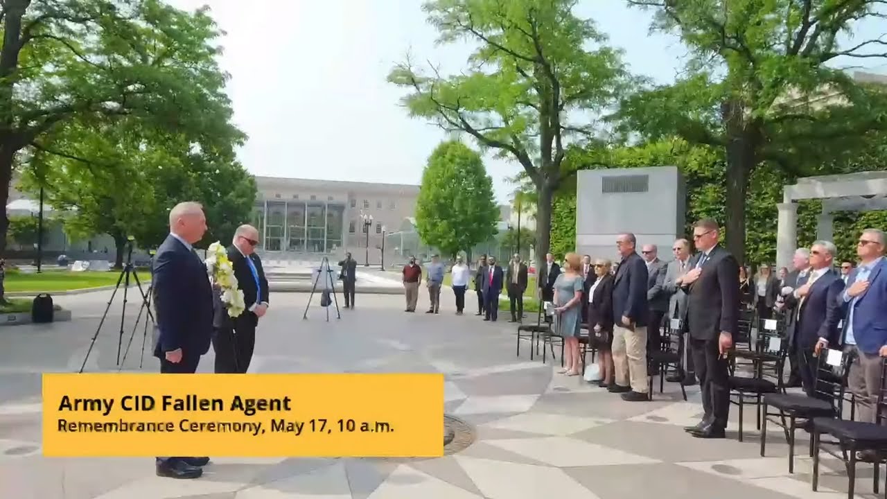 U.S. Army Criminal Investigation Division Fallen Agent Remembrance ...