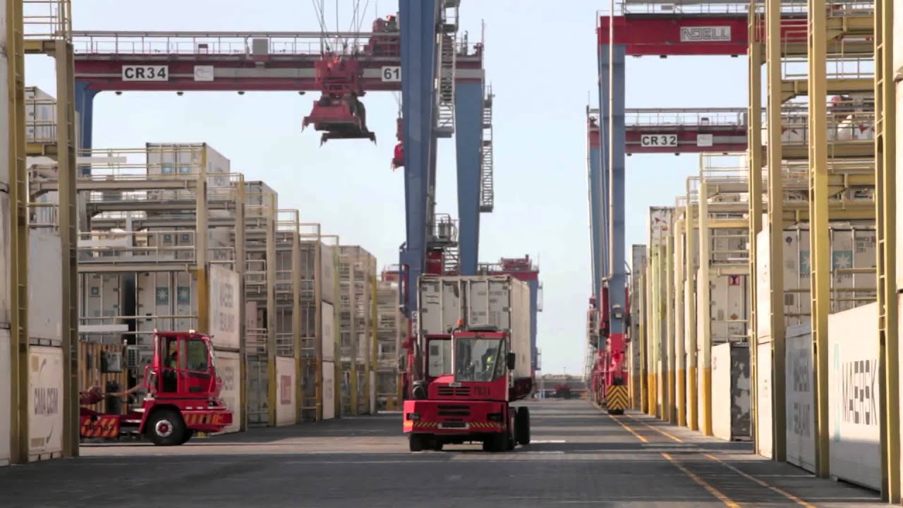 SciTech Season 3 Egypt - Container Terminal Port Said - YouTube