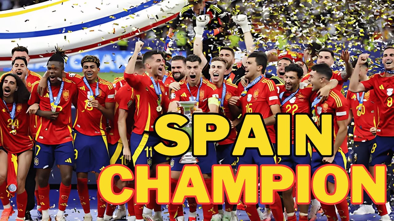 Spain: Champions of Euro 2024 - Ole Ole Spain - YouTube