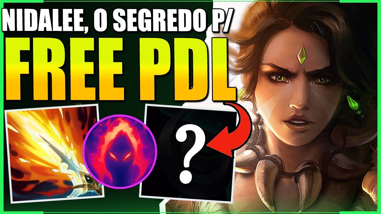Nidalee Sup É FREE PDL!! Como jogar de Nidalee Sup Runas & Build - YouTube