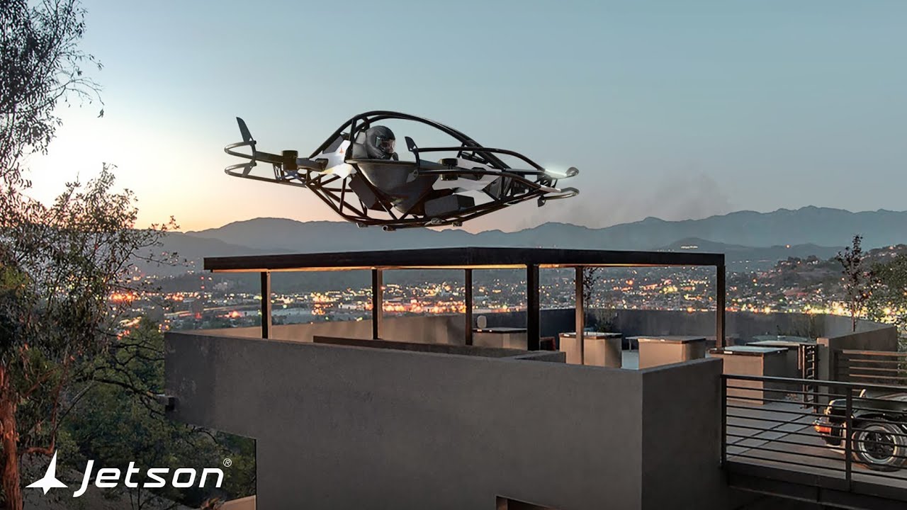 Fly From Your Home | All Electric Personal Aircraft | Jetson - YouTube