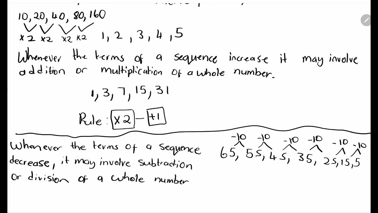 Introduction to Numeric Patterns. - YouTube