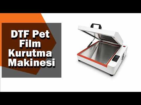 DTF Pet Film Kurutma Makinesi Nasıl Kullanılır?