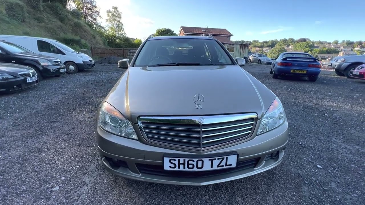 2010 Mercedes C200 cdi estate 5dr W204 auto walk around video and ...