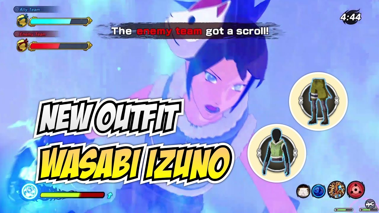 BARU!! Nyobain Pakai Outfit WASABI - Shinobi Striker - YouTube
