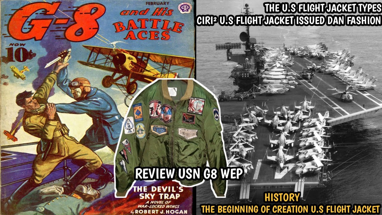 HISTORY AWAL MULA TERCIPTA U.S FLIGHT JACKET DAN REVIEW,HISTORY USN WEP ...